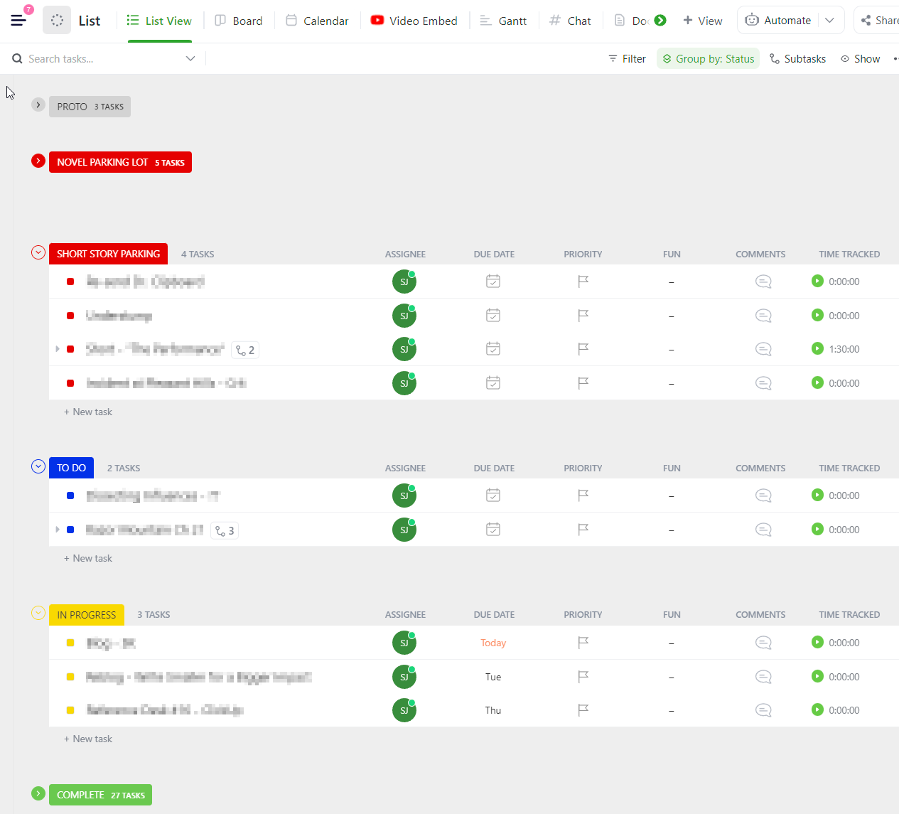 Reference Desk #16 — ClickUp – Words Deferred